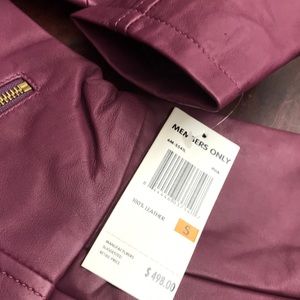 Members Only | Jackets & Coats | Members Only Genuine Moto Leather ...